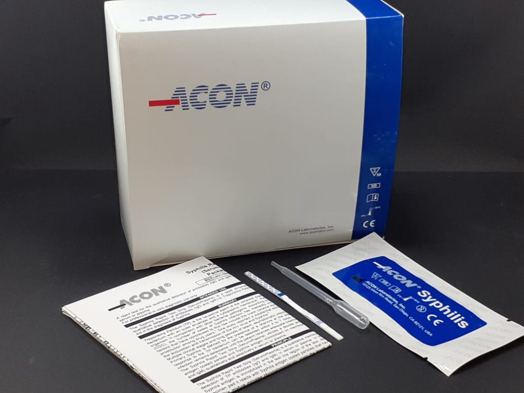 ACON SYPHILIS CE TEST STRIPS /50T – E-Medical Supplies